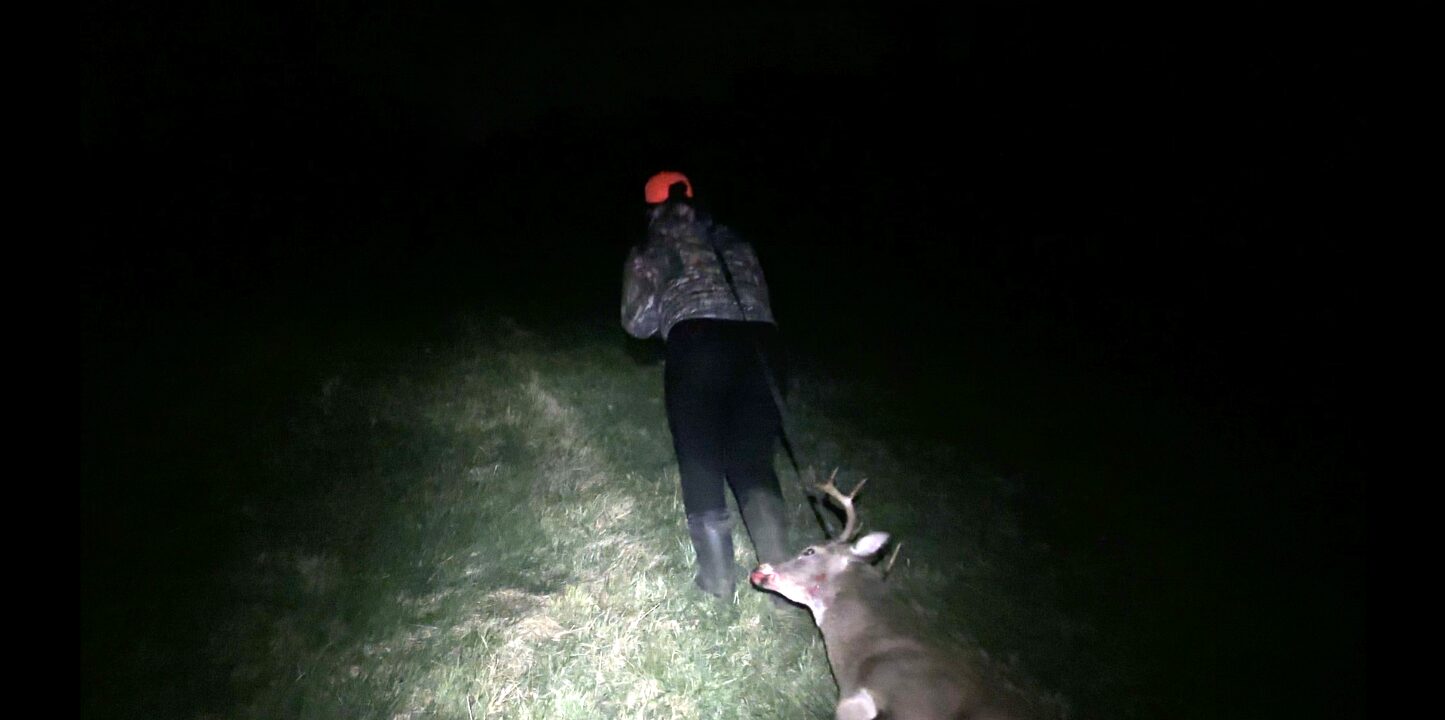 Guiding Michelle: The Story of Her First Deer Ever (Big Maine Buck 2025)